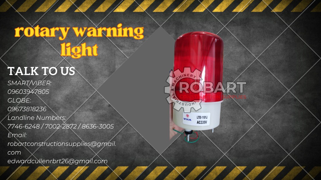 Rotary Warning Light, Commercial & Industrial, Construction & Building ...