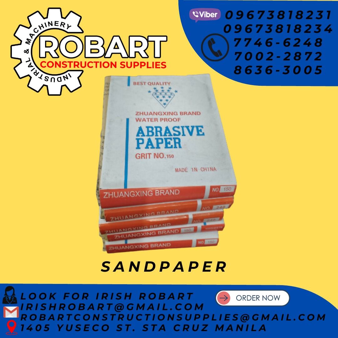 sandpaper, Commercial & Industrial, Construction Tools & Equipment on ...