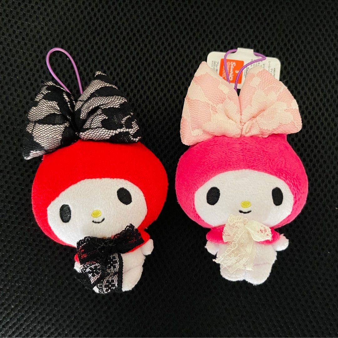 Sanrio My Melody charm plush, Hobbies & Toys, Toys & Games on Carousell