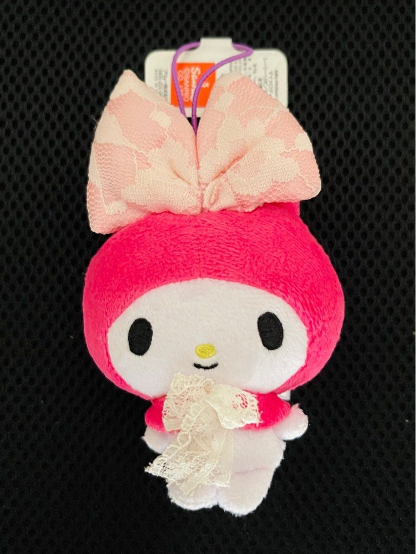 Sanrio My Melody charm plush, Hobbies & Toys, Toys & Games on Carousell