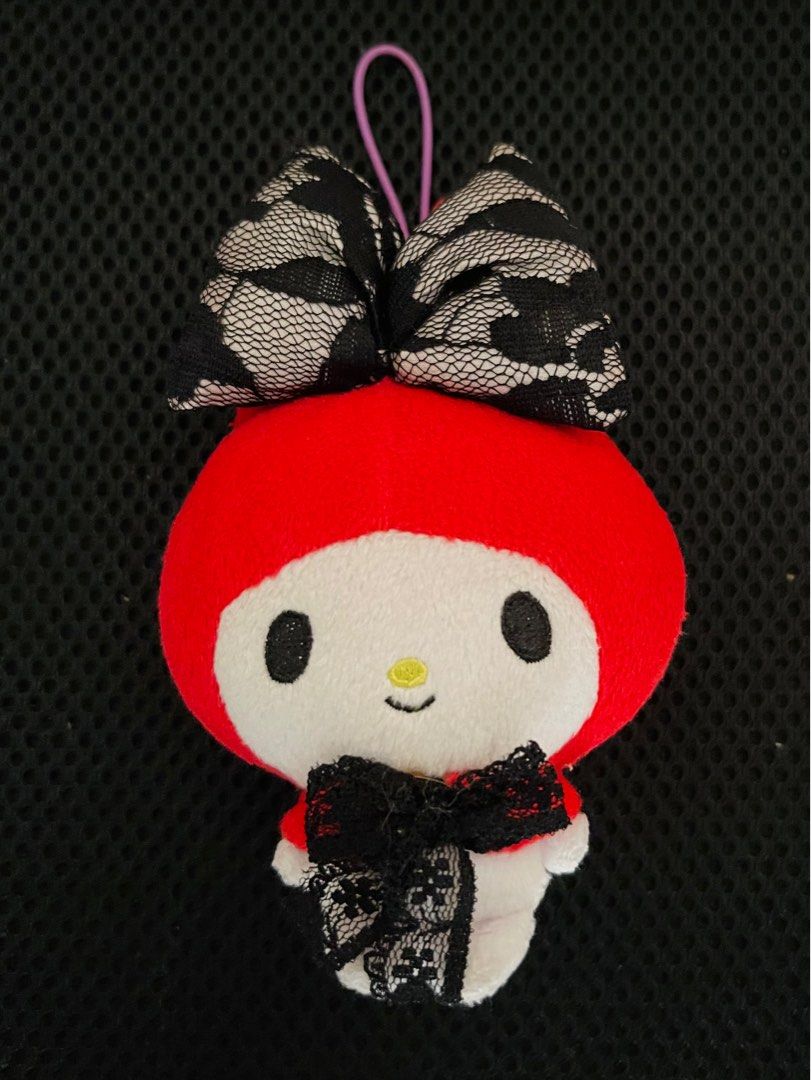 Sanrio My Melody charm plush, Hobbies & Toys, Toys & Games on Carousell