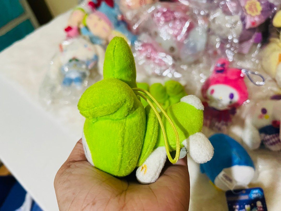 Sanrio My Melody Green charm plush, Hobbies & Toys, Toys & Games on ...