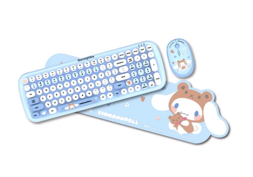 Sanrio TAPPY+ Wireless Keyboard & Mouse Set - Hello Kitty | THECOOPIDEA ...