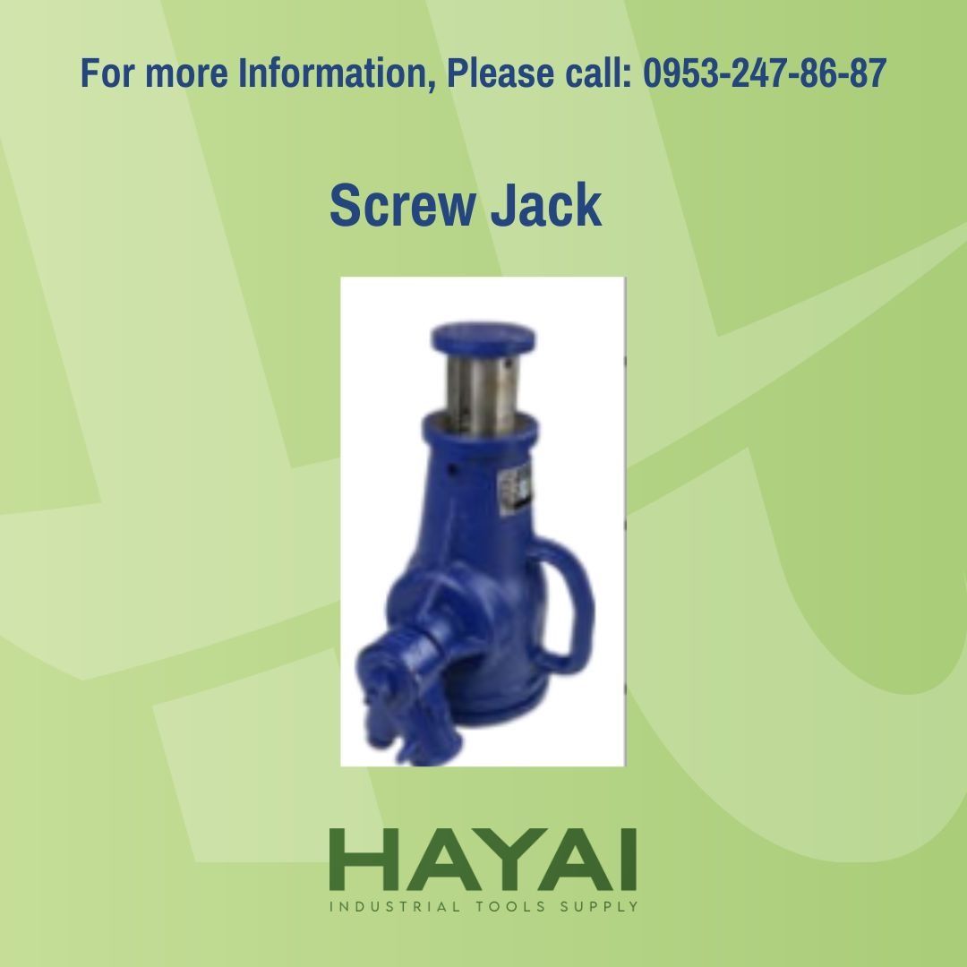 Screw Jack, Commercial & Industrial, Construction Tools & Equipment on ...