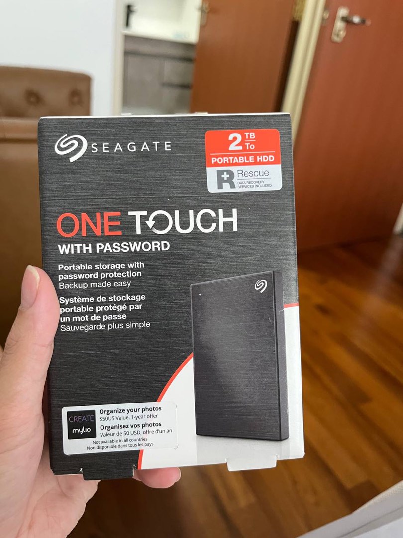 Seagate One Touch 1TB 2TB - Portable External Hard Disk Drive ...
