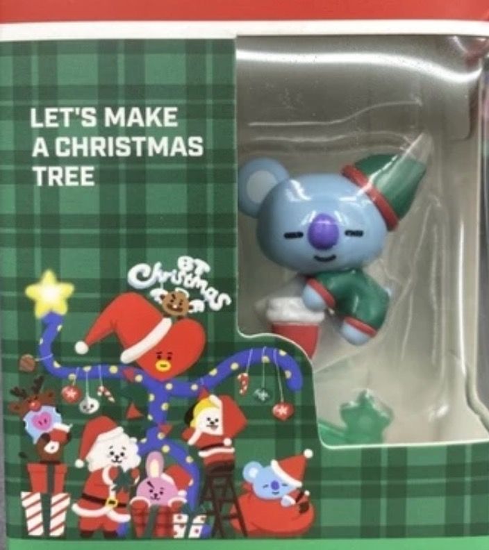SEALED!! BT21 Superstar Christmas tree box (tata and chimmy sold out ...