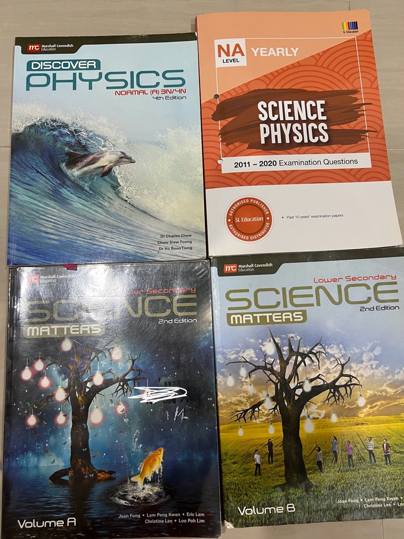 SECONDARY SCIENCE PHYSICS NORMAL ACADEMIC BOOKS TEXTBOOK TYS LOWER ...