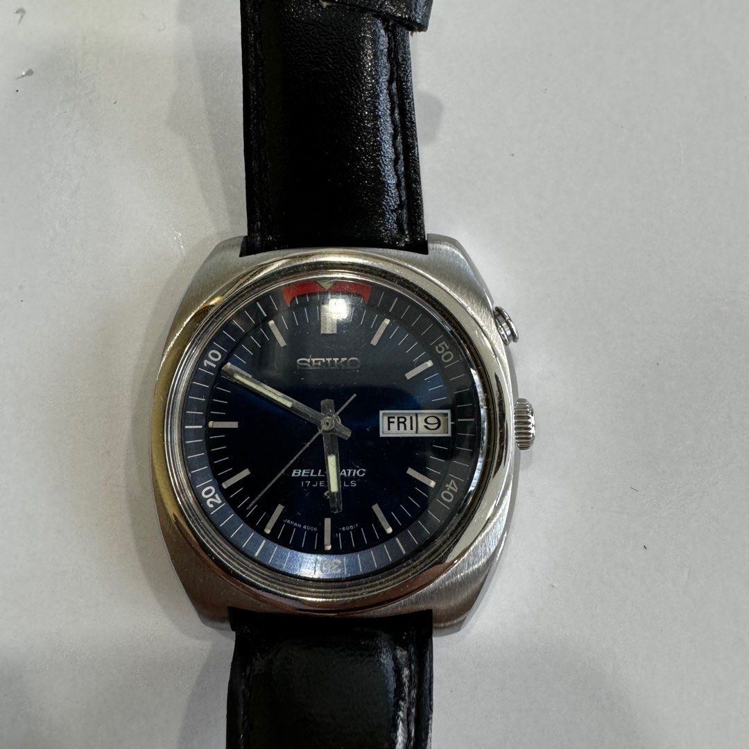 Seiko Vintage Bell-matic Watch, Luxury, Watches on Carousell
