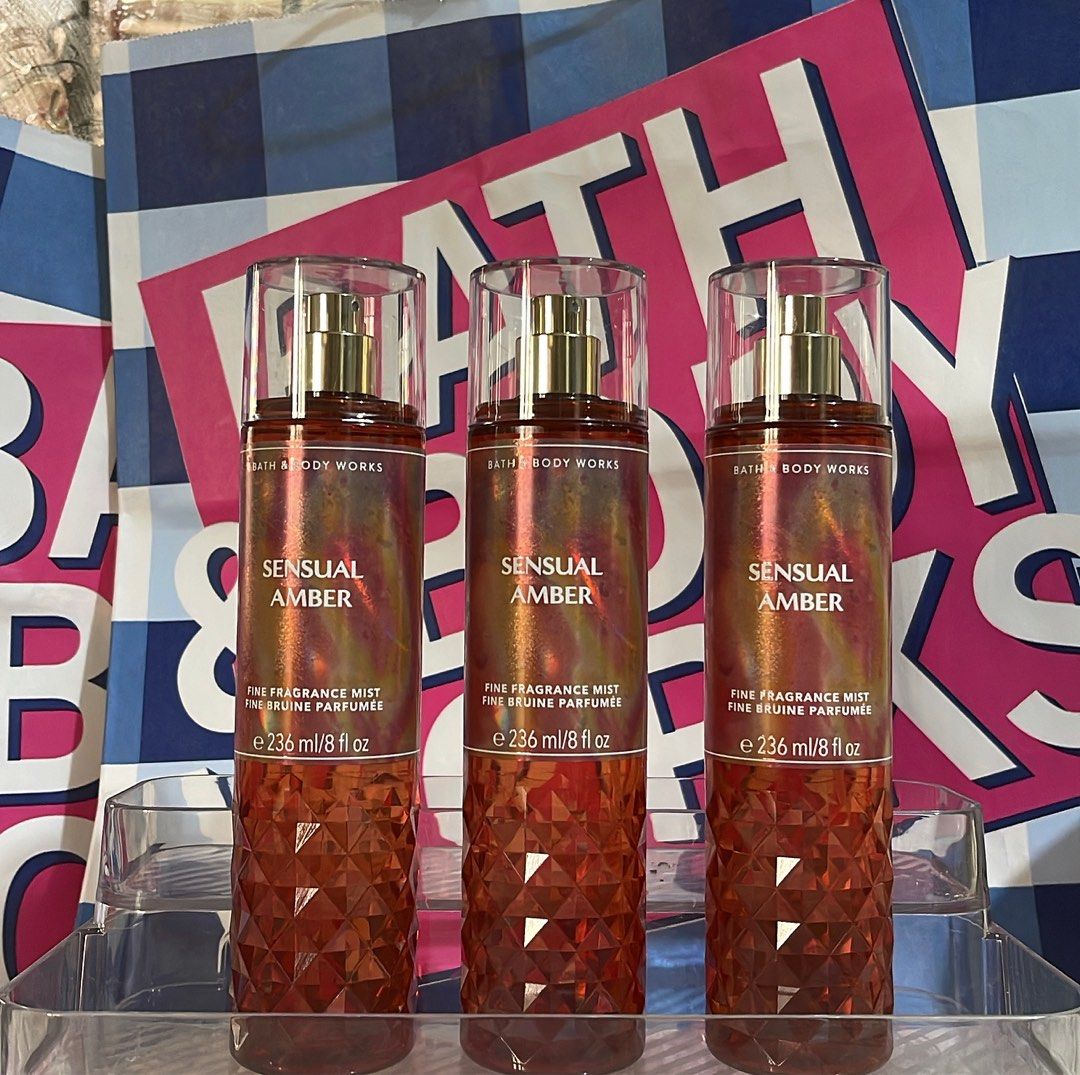Sensual Amber Bath and Body Works, Beauty & Personal Care, Fragrance ...