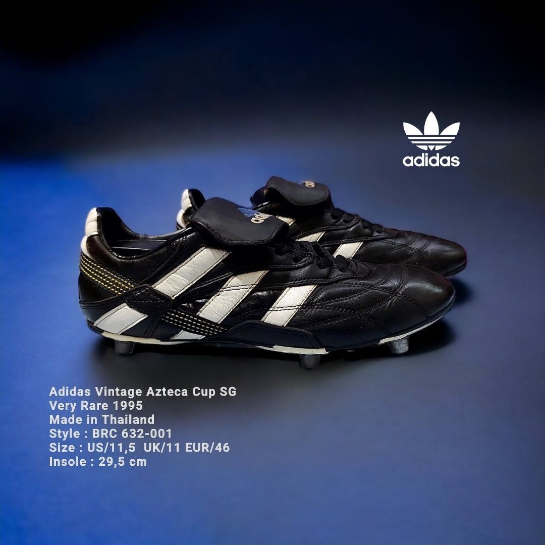Sepatu Bola Adidas Vintage Azteca Cup SG 1995 Rare BRC 632-001 Size 46 ...