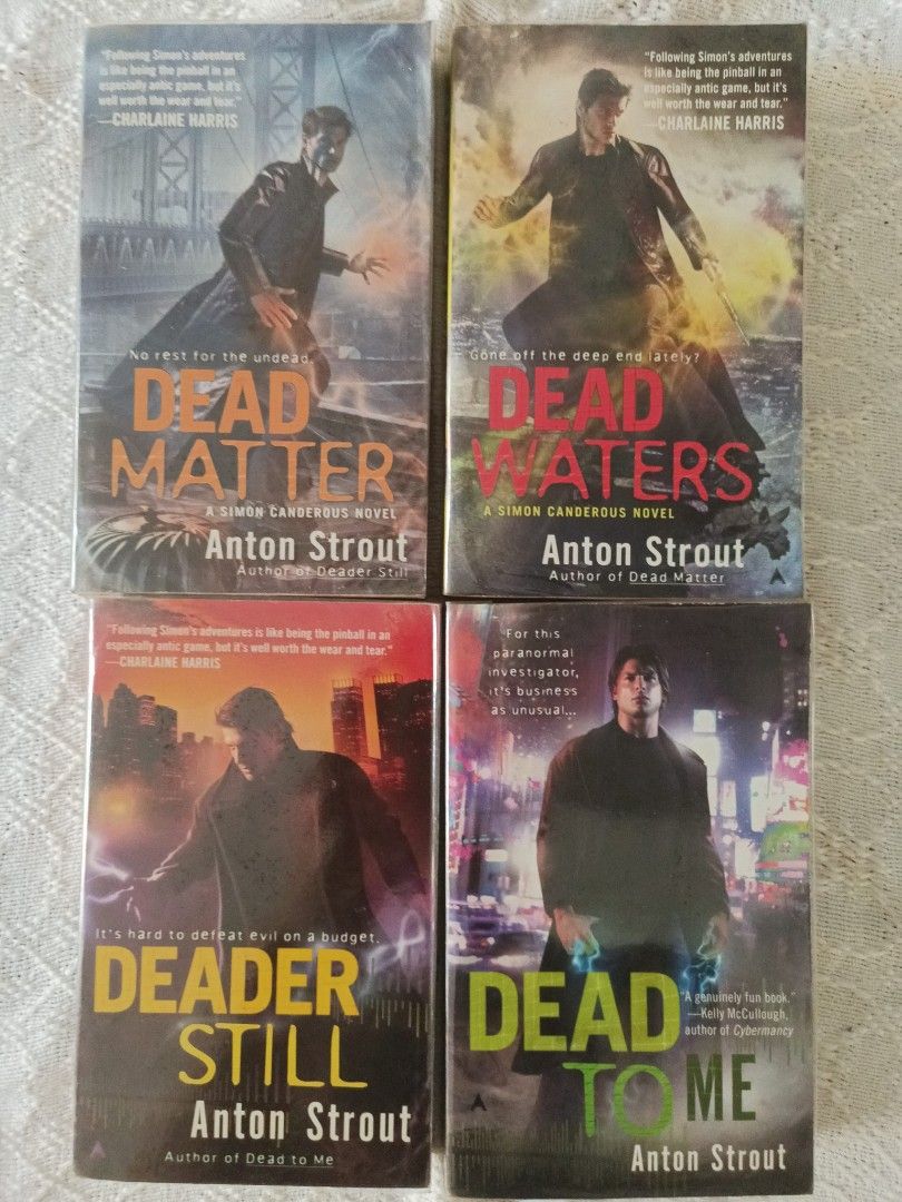 Simon Canderous Series / Dead to Me / Dead Still / Dead Matter / Dead Waters / Anton Strout ...