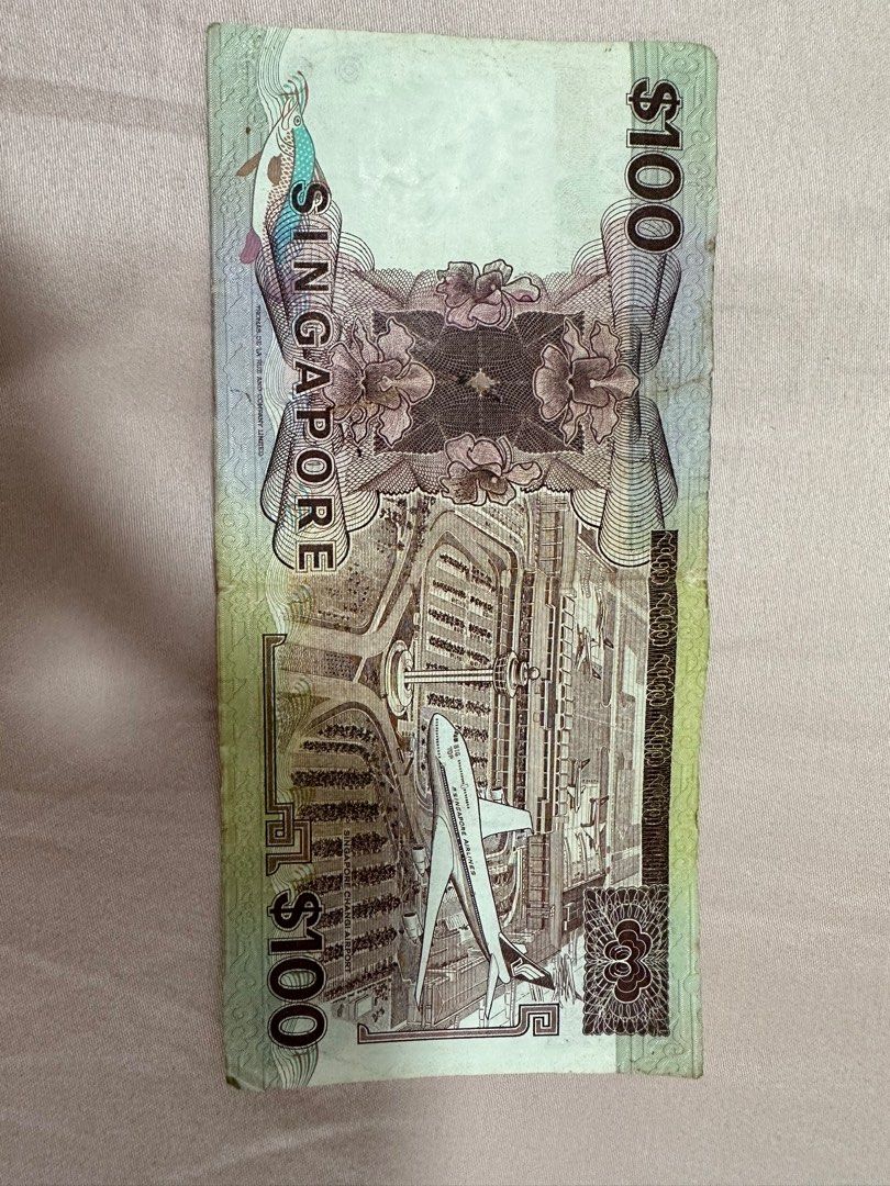 Singapore old $100 note, Hobbies & Toys, Memorabilia & Collectibles ...