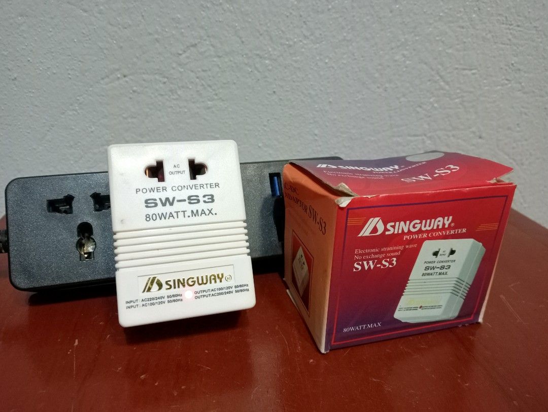 Singway Power Converter SW-S3, TV & Home Appliances, Electrical ...