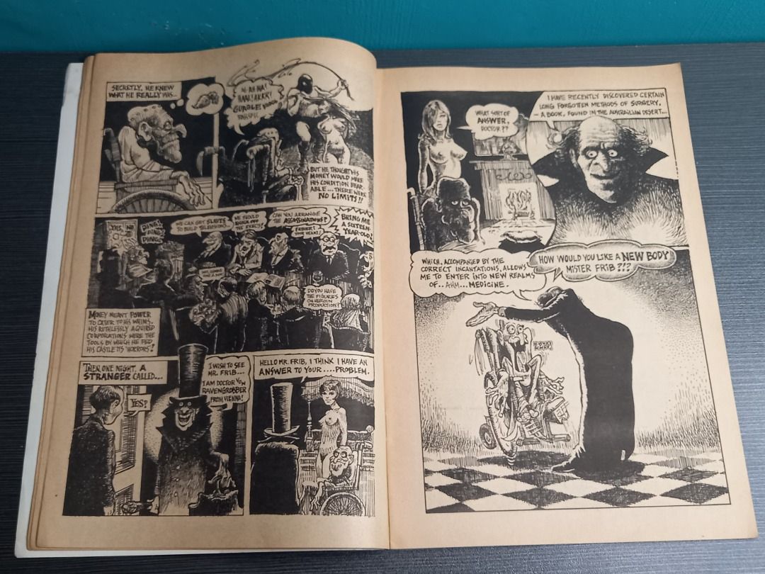 Skull Comics #1 Rip Off Press 1970 Adults Only Comics 2nd Printing ...