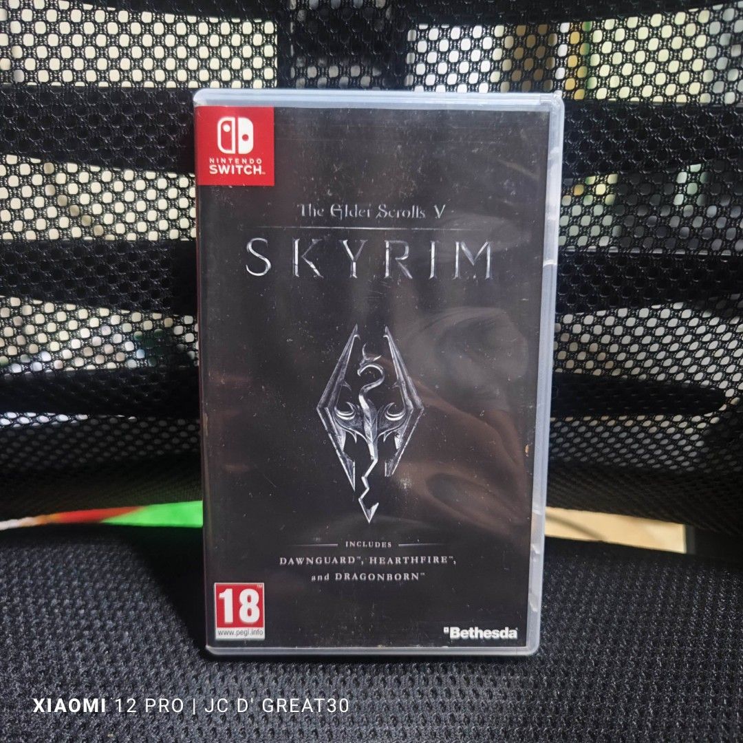 Skyrim Switch Game, Video Gaming, Video Games, Nintendo on Carousell