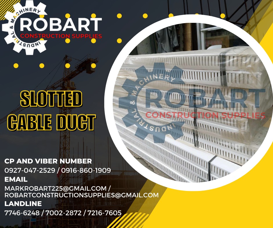 Slotted Cable Duct, Commercial & Industrial, Construction & Building ...