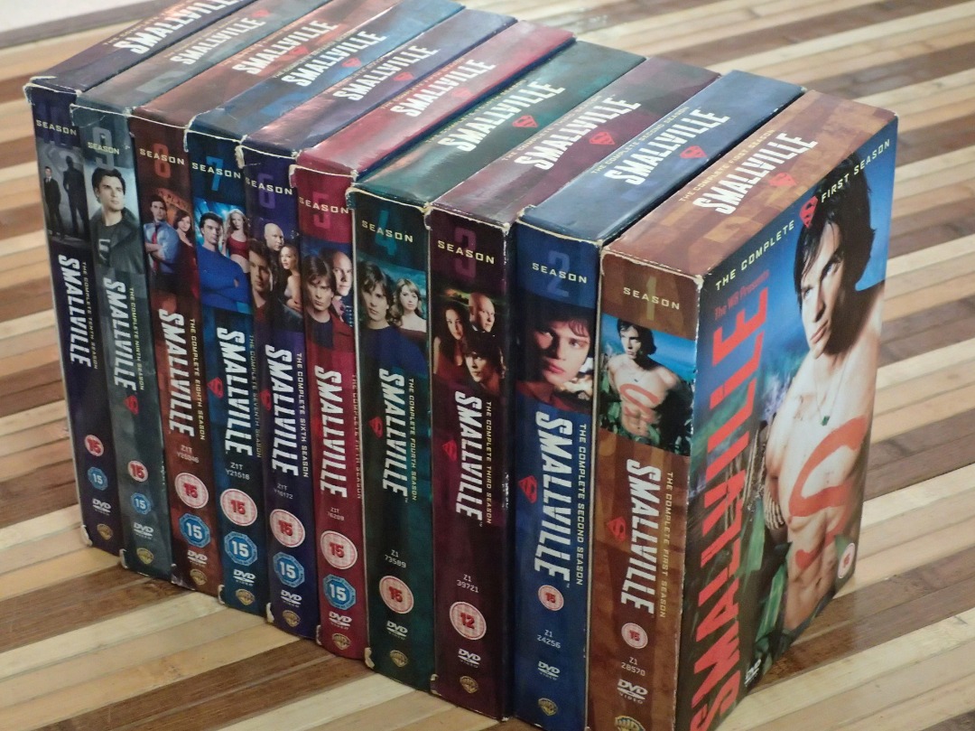 Smallville Complete Series DVD Box Sets, Hobbies & Toys, Music & Media ...