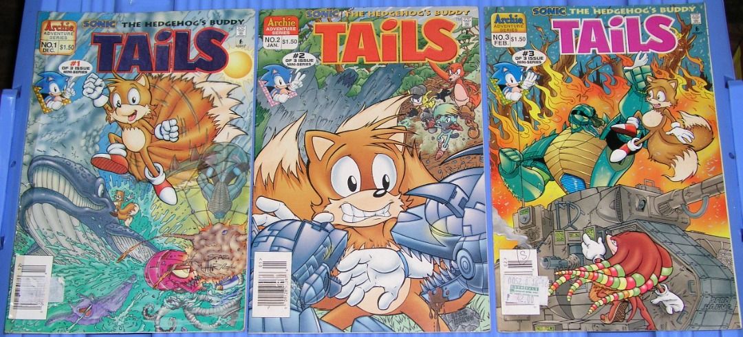 Sonic the hedgehog's buddy Tails comics collection, Hobbies & Toys ...