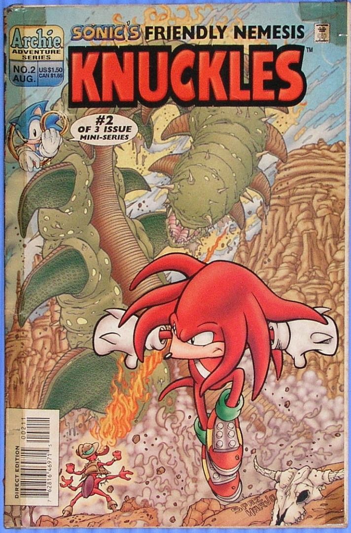 Sonic the hedgehog's Friendly Nemesis Knuckles comics collection, Hobbies & Toys, Books ...