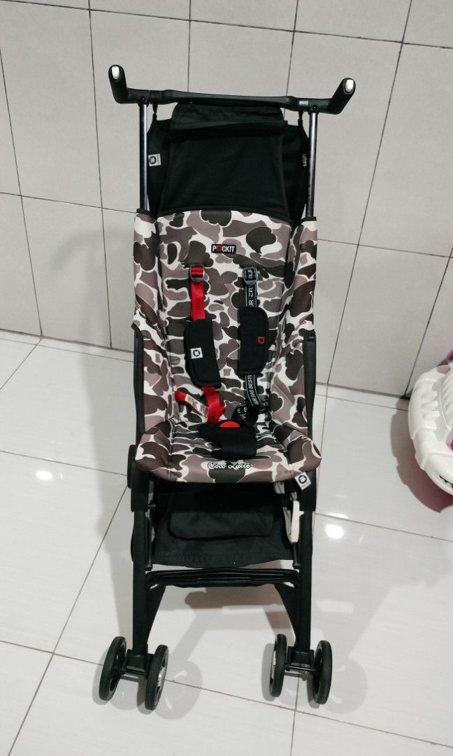 Stroller pockit gen 7 bape like new, Bayi & Anak, Kereta, Kursi Goyang ...