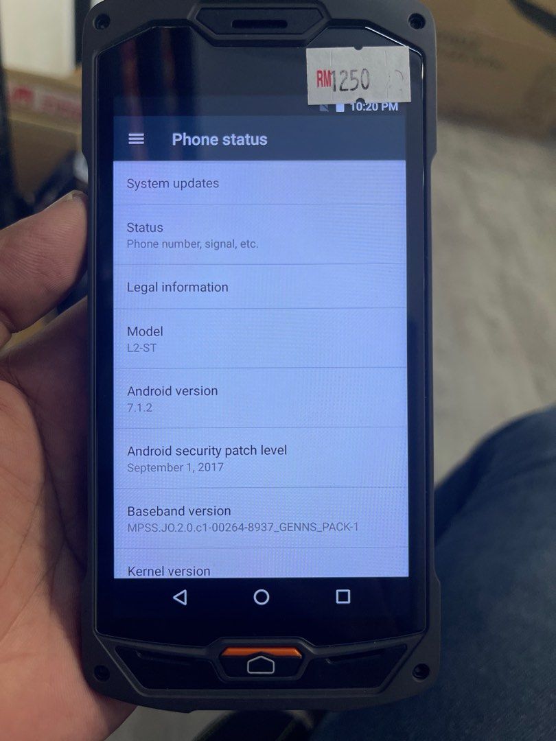 SUNMI L2 PDA Datas Collector Mobile Computer Handheld Terminal Scanner POS Industrial Level ...