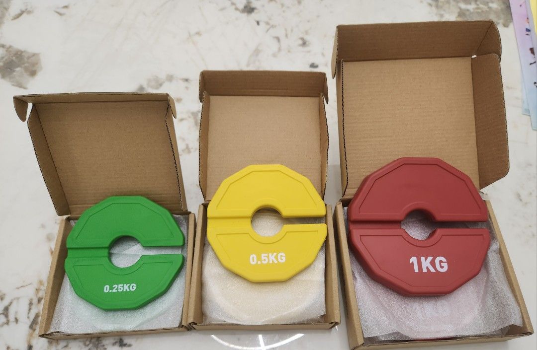 Super functional fractional weight plates for DUMBBELLS!, Sports ...