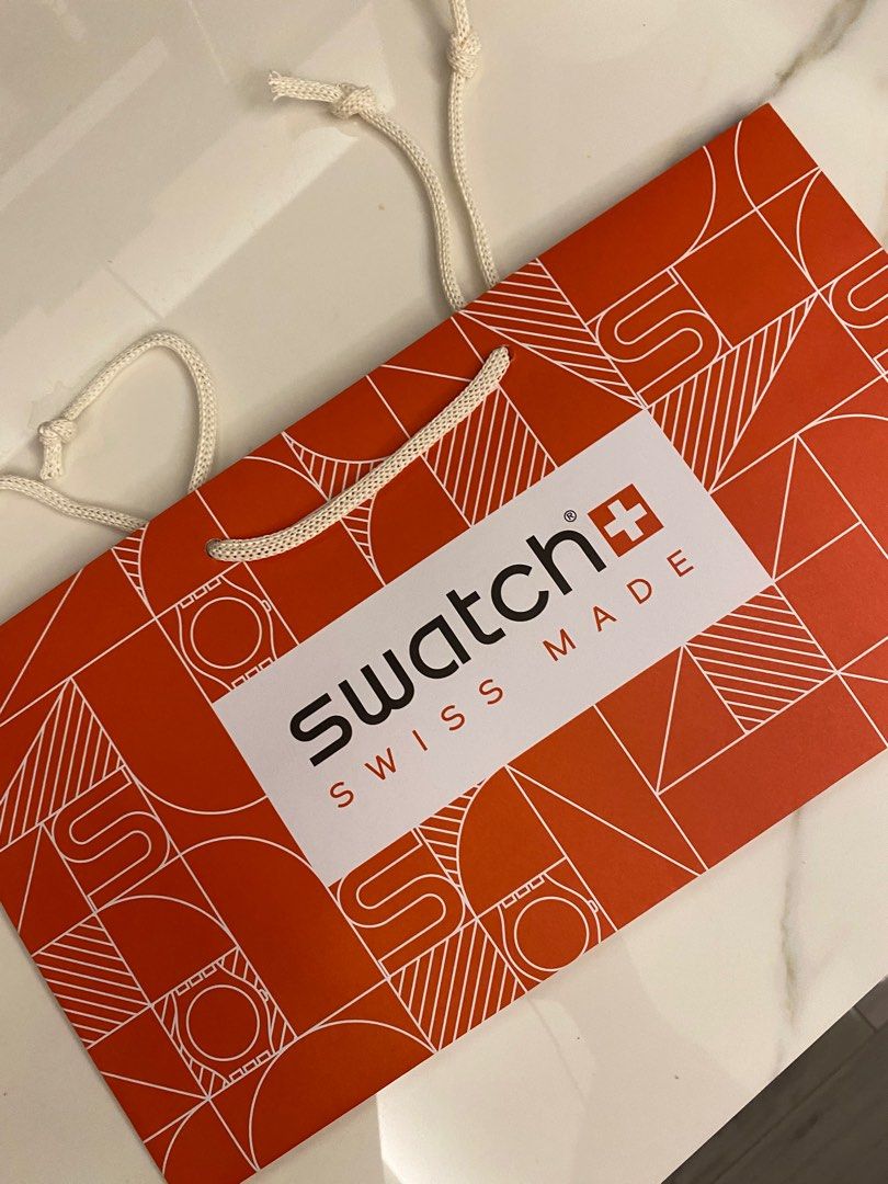 swatch paper bag, Everything Else, Others on Carousell