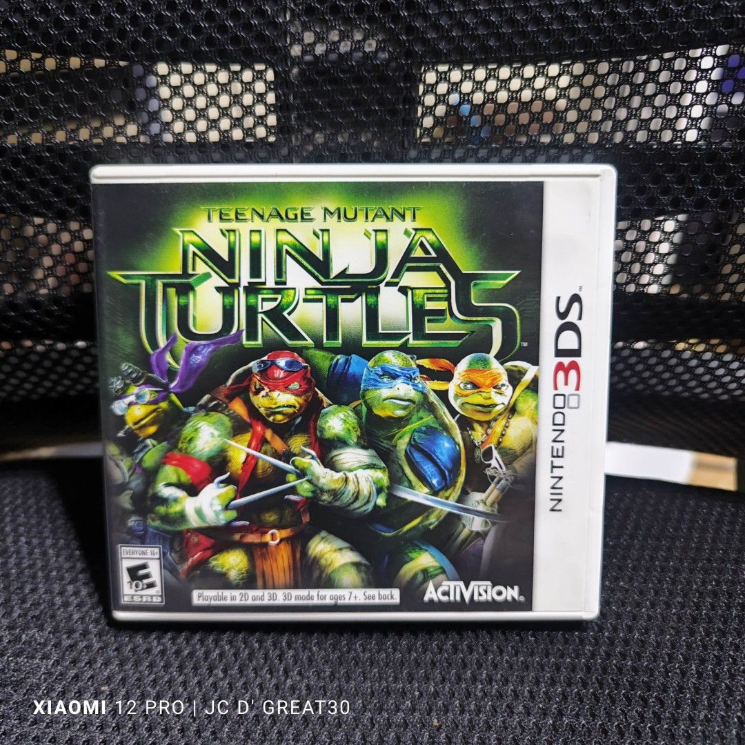 Teenage Mutant Ninja Turtles Movie Game 3DS Game, Video Gaming, Video ...