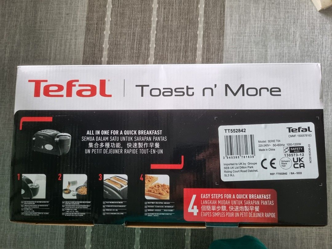 Tefal toast n more, TV & Home Appliances, Kitchen Appliances, Ovens ...