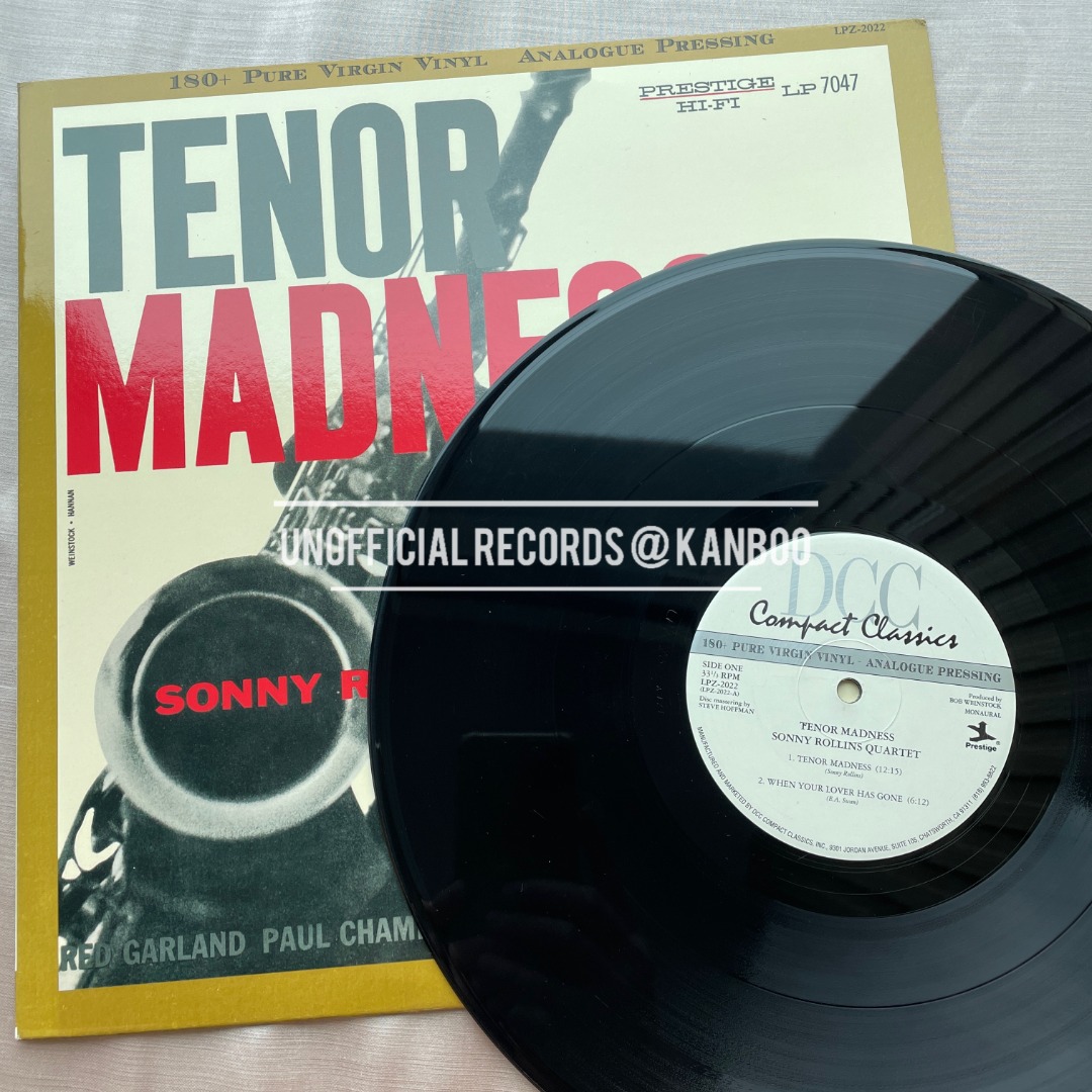 《Tenor Madness》Sonny Rollins Quartet - DCC Compact Classics - LPZ-2022 ...