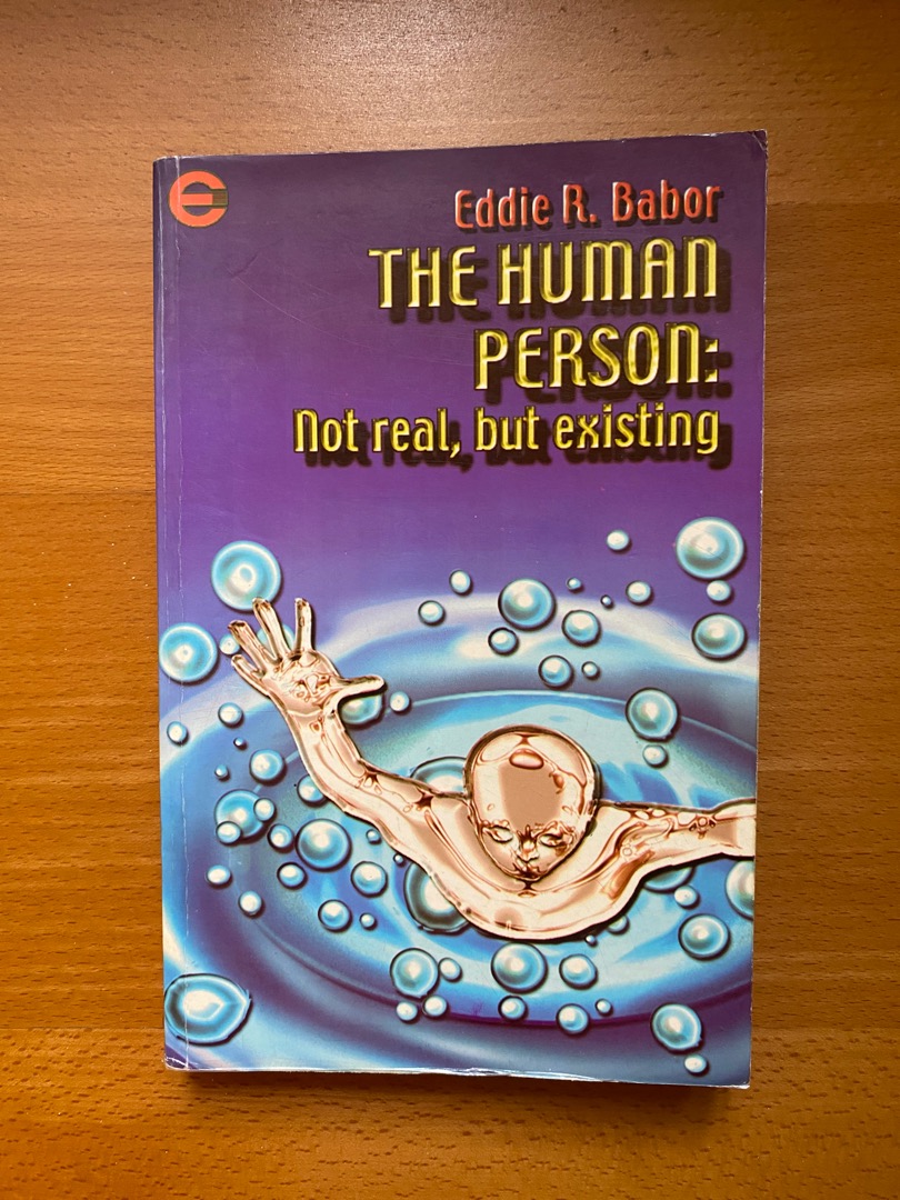 The Human Person: Not Real, But Existing, Hobbies & Toys, Books ...