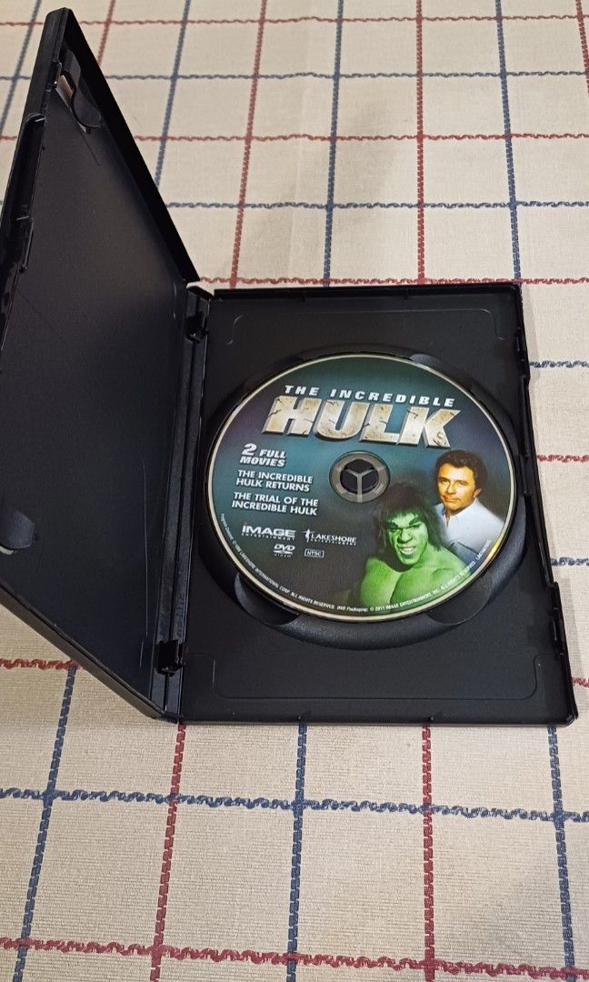 The Incredible Hulk 2 FULL Classic Movies Feature Marvel Original Dvd ...