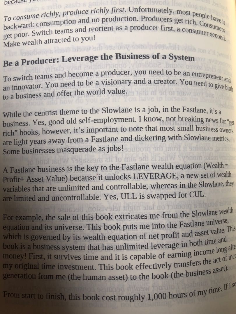 The Millionaire Fastlane Mj Demarco Millionaire Fastlane Book Hobbies