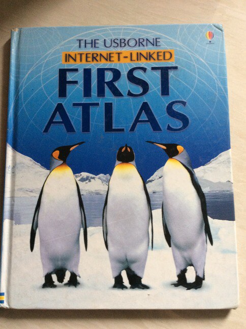 The Usborne First Atlas, Hobbies & Toys, Books & Magazines, Children's ...