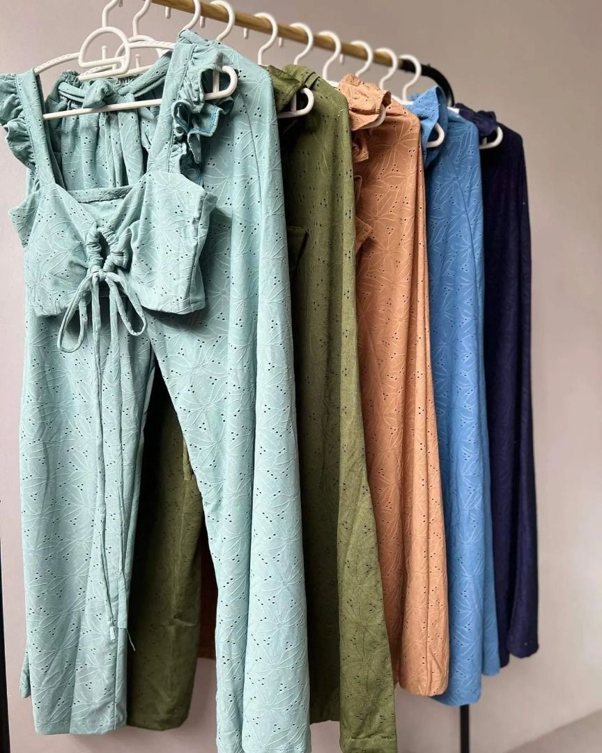 Top & Pants Coords. (Malibu Set), Women's Fashion, Dresses & Sets, Sets ...