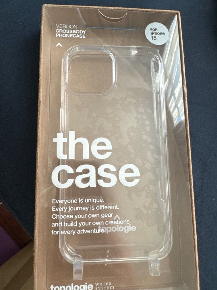 Topologie HK IPhone 15 Transparent Case, Mobile Phones & Gadgets, Mobile & Gadget Accessories ...