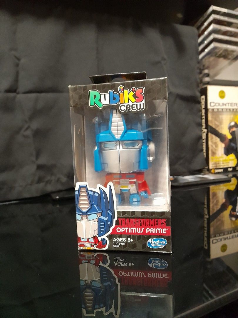 Transformers Rubiks Optimus Prime Hasbro, Hobbies & Toys, Toys & Games ...