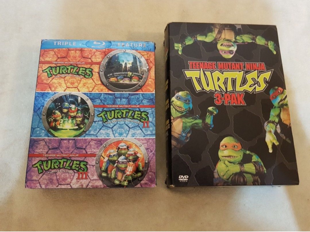 Turtle Power! 1990 Teenage Mutant Ninja Turtles Trilogy Original Blu ...