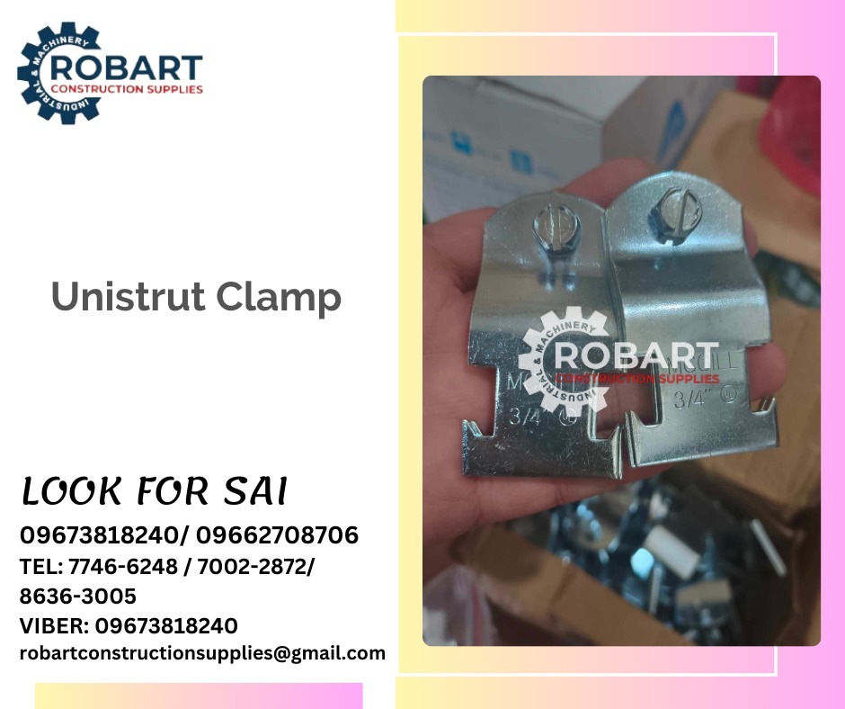 Unistrut Clamp, Commercial & Industrial, Construction Tools & Equipment ...