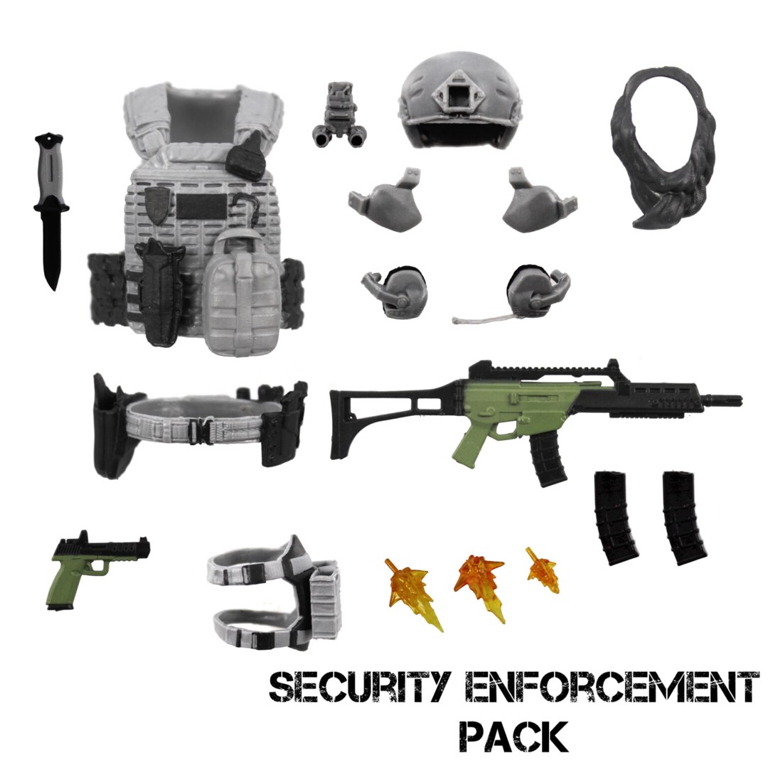 Valaverse: Action Force - 1/12 Gear & Weapons Pack, Hobbies & Toys ...