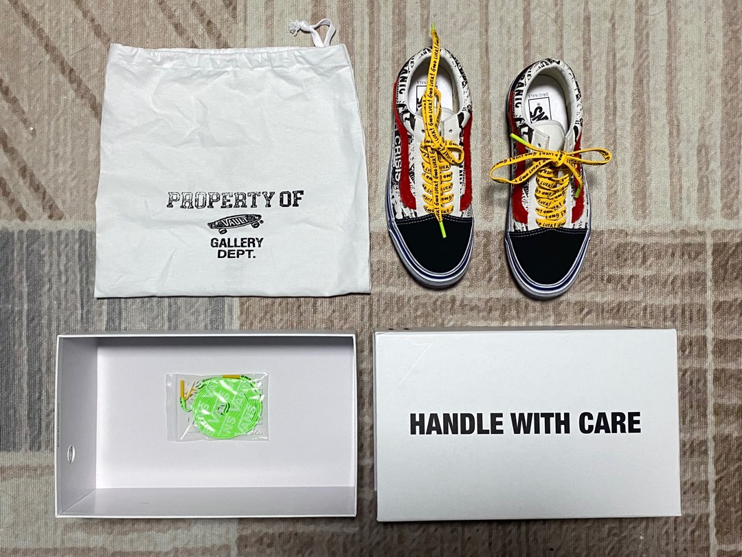 VANS OS X GALLERY DEPT. COLLAB, Men's Fashion, Footwear, Casual Shoes ...