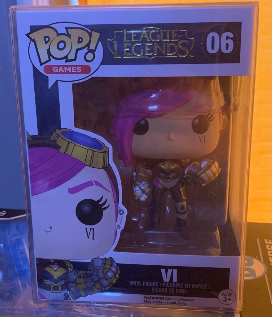 Vi funko pop League of legends, Hobbies & Toys, Toys & Games on Carousell
