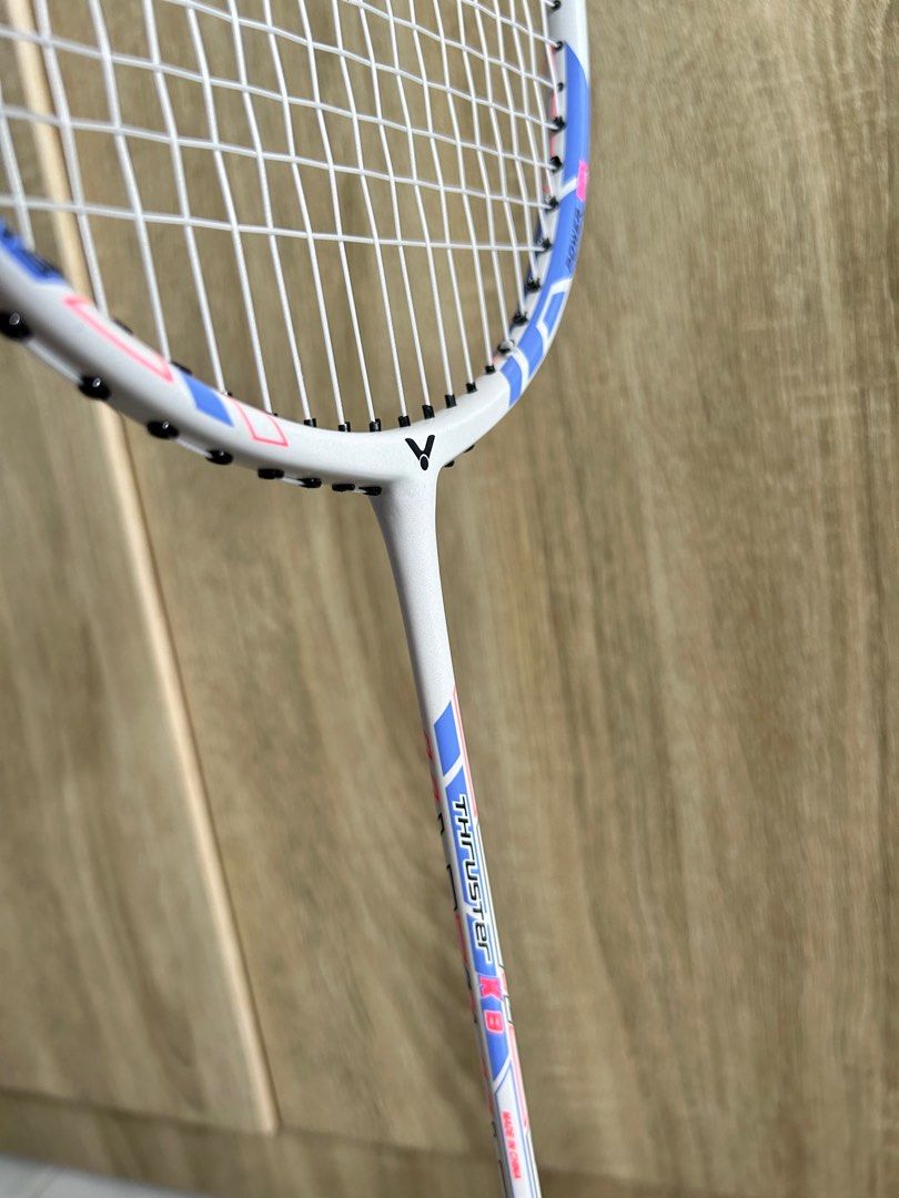 Victor Thruster K8 Badminton Racket, Sports Equipment, Sports & Games ...