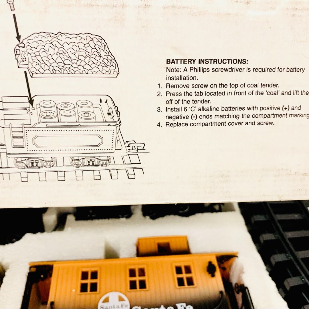 Vintage 1995 Pioneer Authenticated Early American Railroad Train Set ...