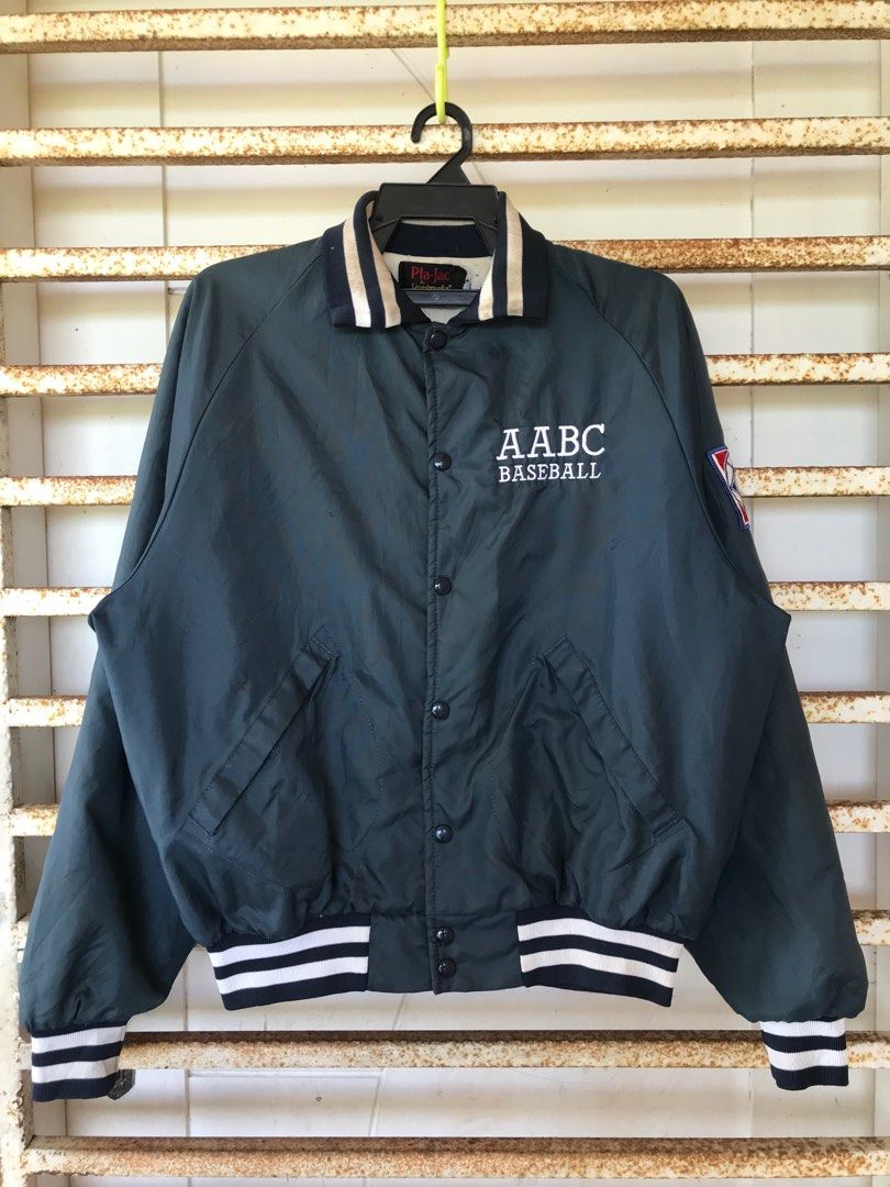 Vintage Made in USA Pla-Jac Dunbrooke Baseball Jacket HOMART Varsity ...