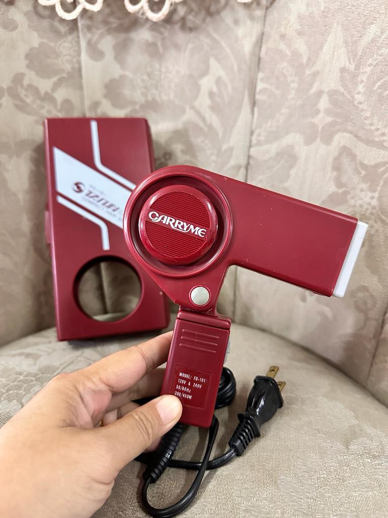 Vintage Tashin FD-101 compact hair dryer, Hobbies & Toys, Collectibles ...