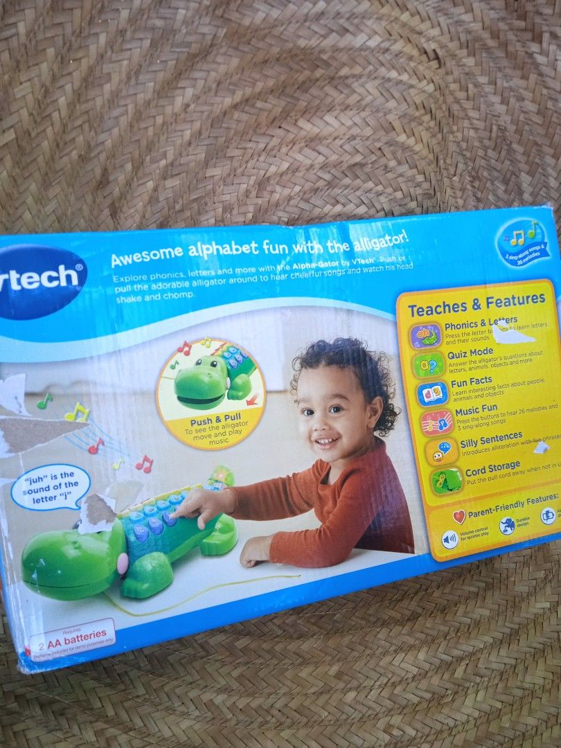 Vtech Alphagator, Babies & Kids, Infant Playtime on Carousell