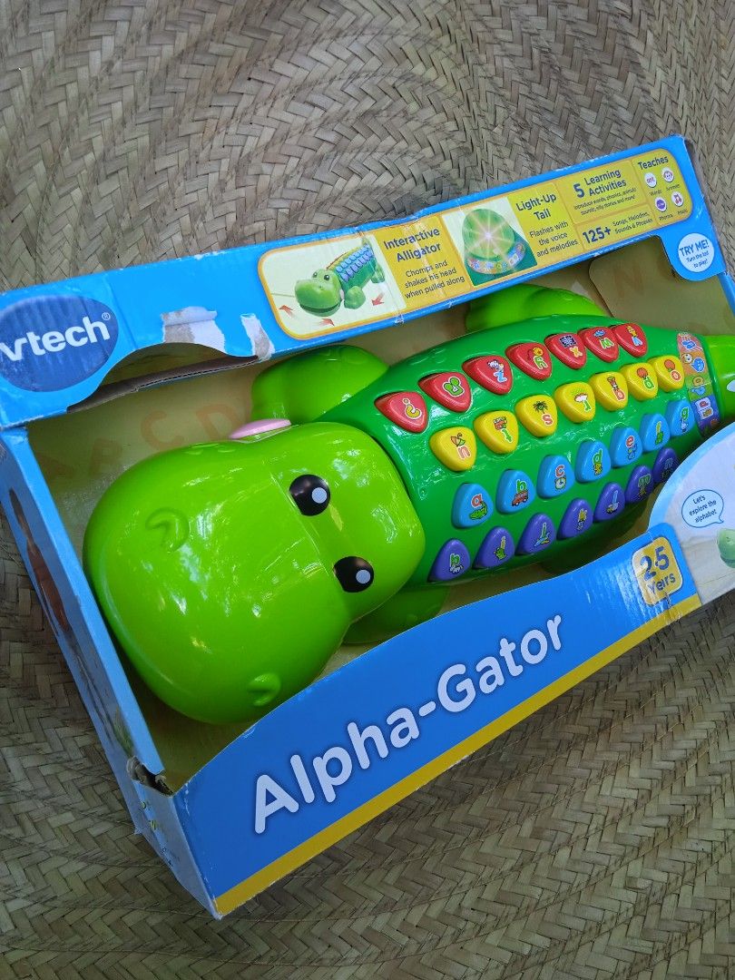 Vtech Alphagator, Babies & Kids, Infant Playtime on Carousell