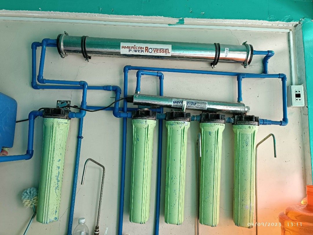 Water Refiling machine complete set, Business Services, Others on Carousell