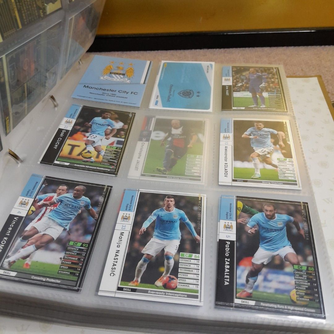 WCCF 2013-2014 OFFICIAL CARD BINDER WORLD CLUB CHAMPION FOOTBALL CARDS WITH 14 PCS. COCA-COLA ...